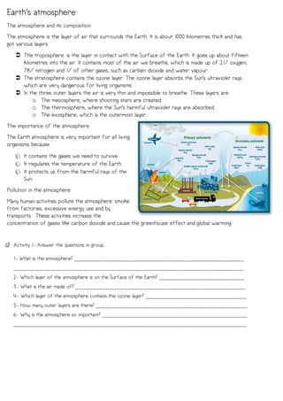 The atmosphere | PDF