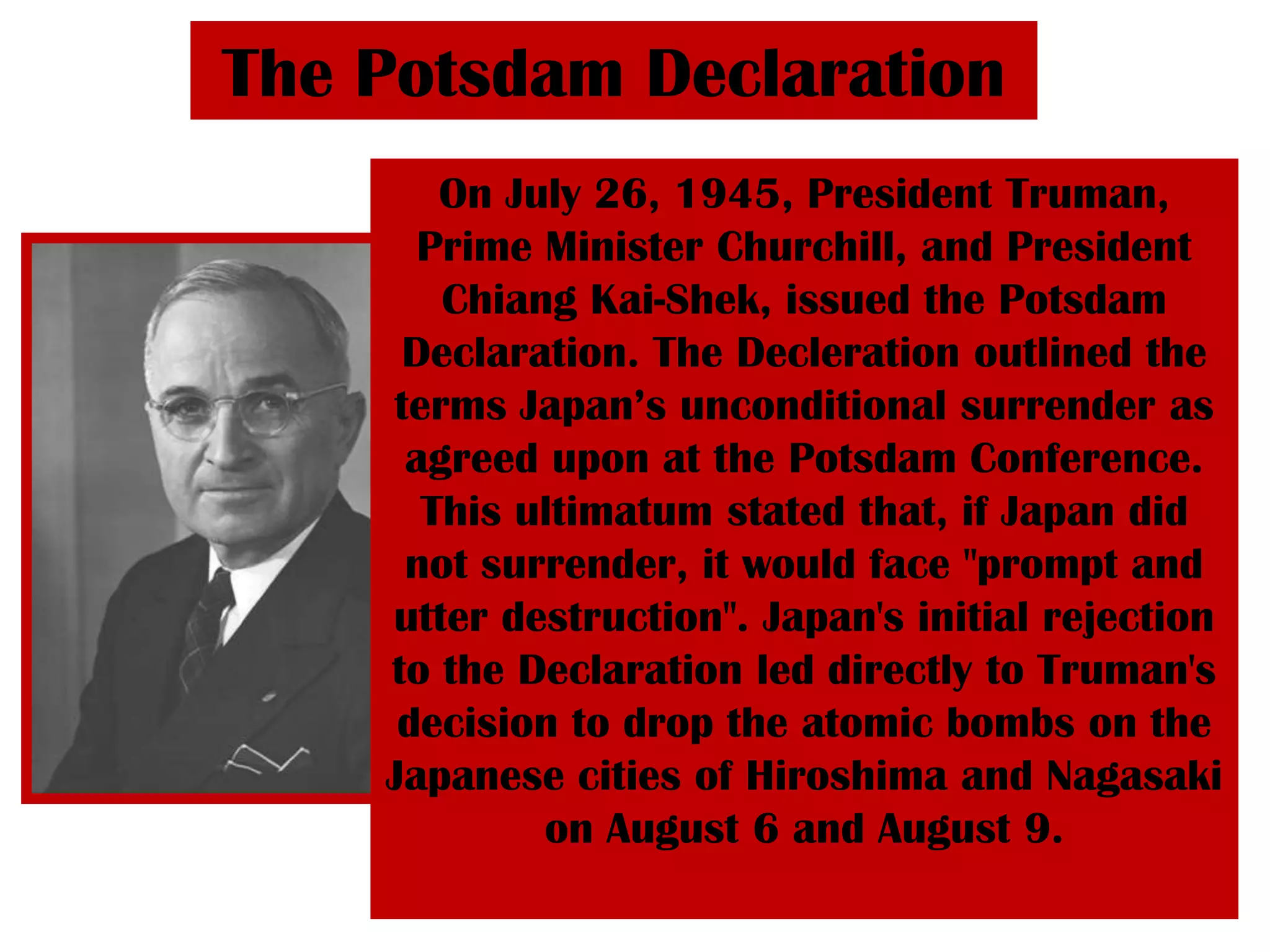 The atomic bomb | PPTX