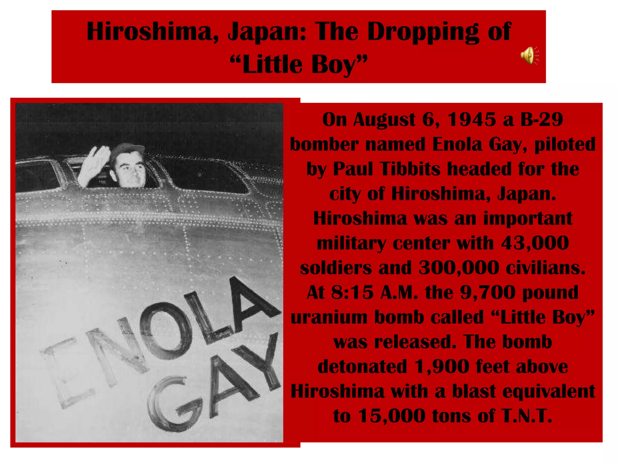 The atomic bomb | PPTX