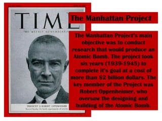The atomic bomb | PPTX