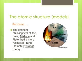 The atomic structure (models) | PPTX