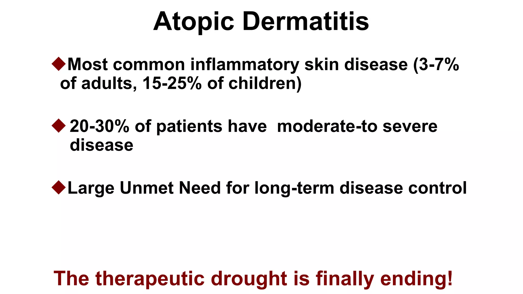 The atopic dermatitis pathogenesis and implications for alopecia areata ...