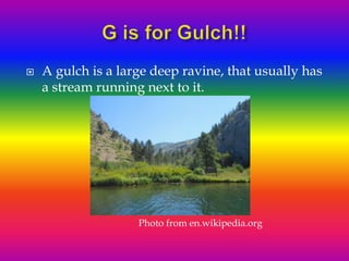 The a to z geography words | PPTX