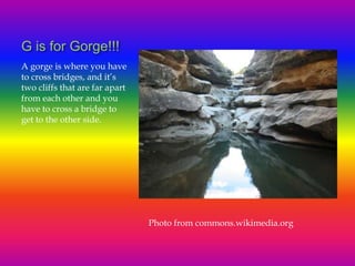 The a to z geography words | PPTX