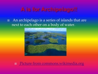 The a to z geography words | PPTX