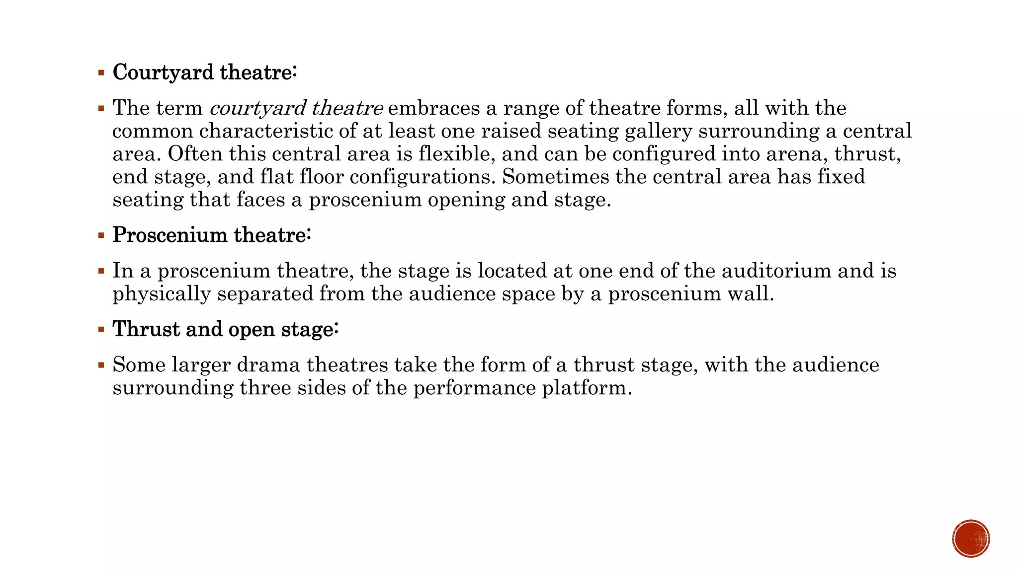 Theatre | PPTX