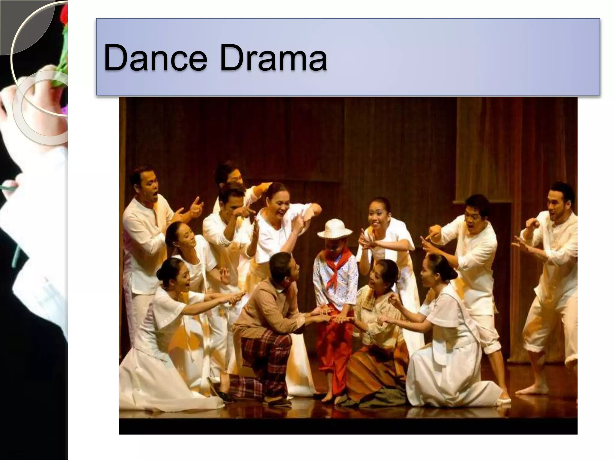 Theatre and performance arts on stage and on | PPTX