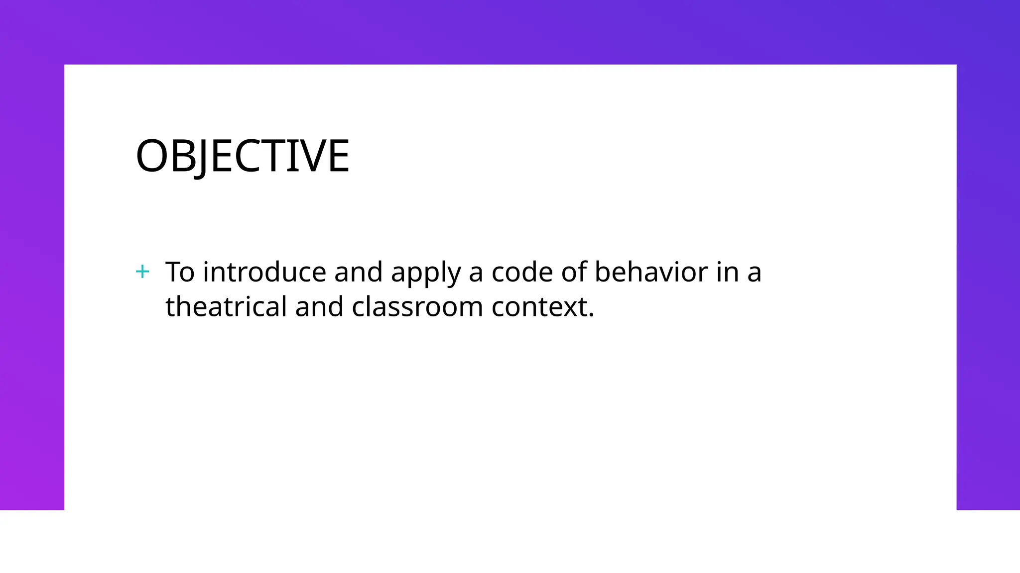 Theatre Etiquette introduction - lesson 1.pptx