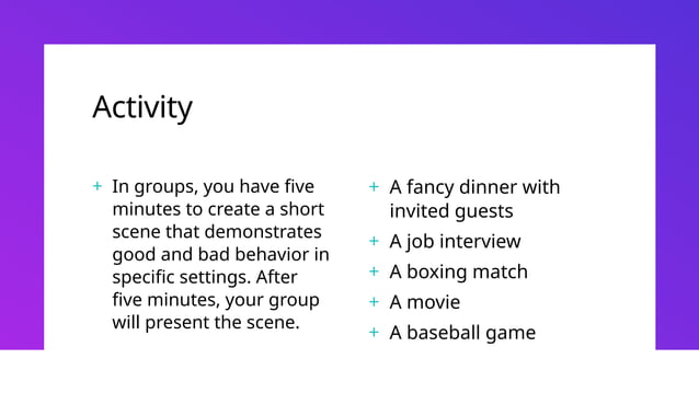 Theatre Etiquette introduction - lesson 1.pptx