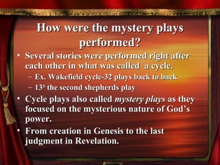Theatre History from the Middle Ages to the English Renaissance | PPT