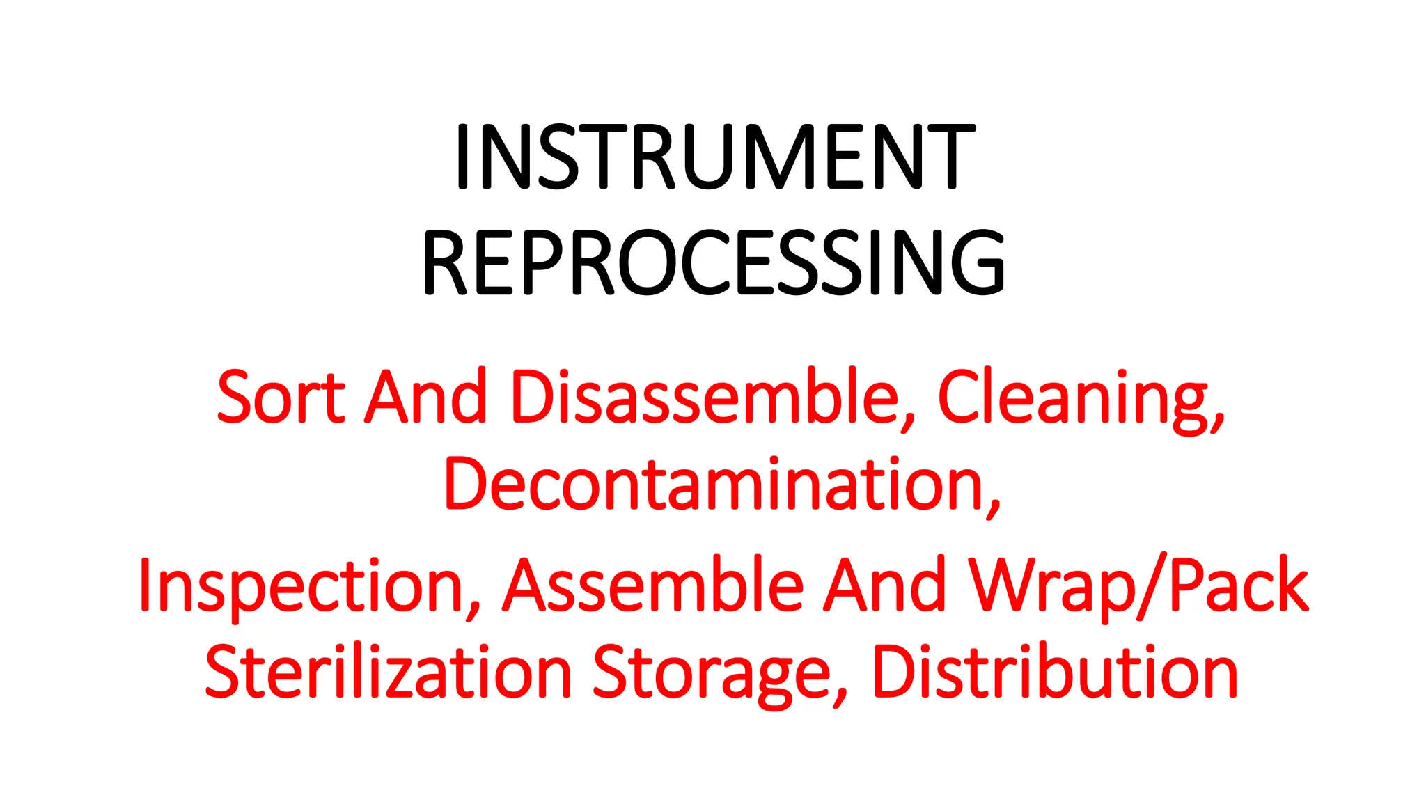 Theatre Instrument reprocessing.pptx/pdf | PPTX