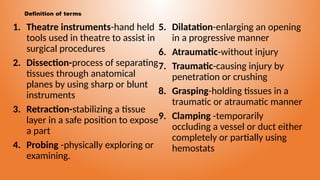 THEATRE INSTRUMENTS ,DECONTAMINATION AND STERILIZATION.pptx