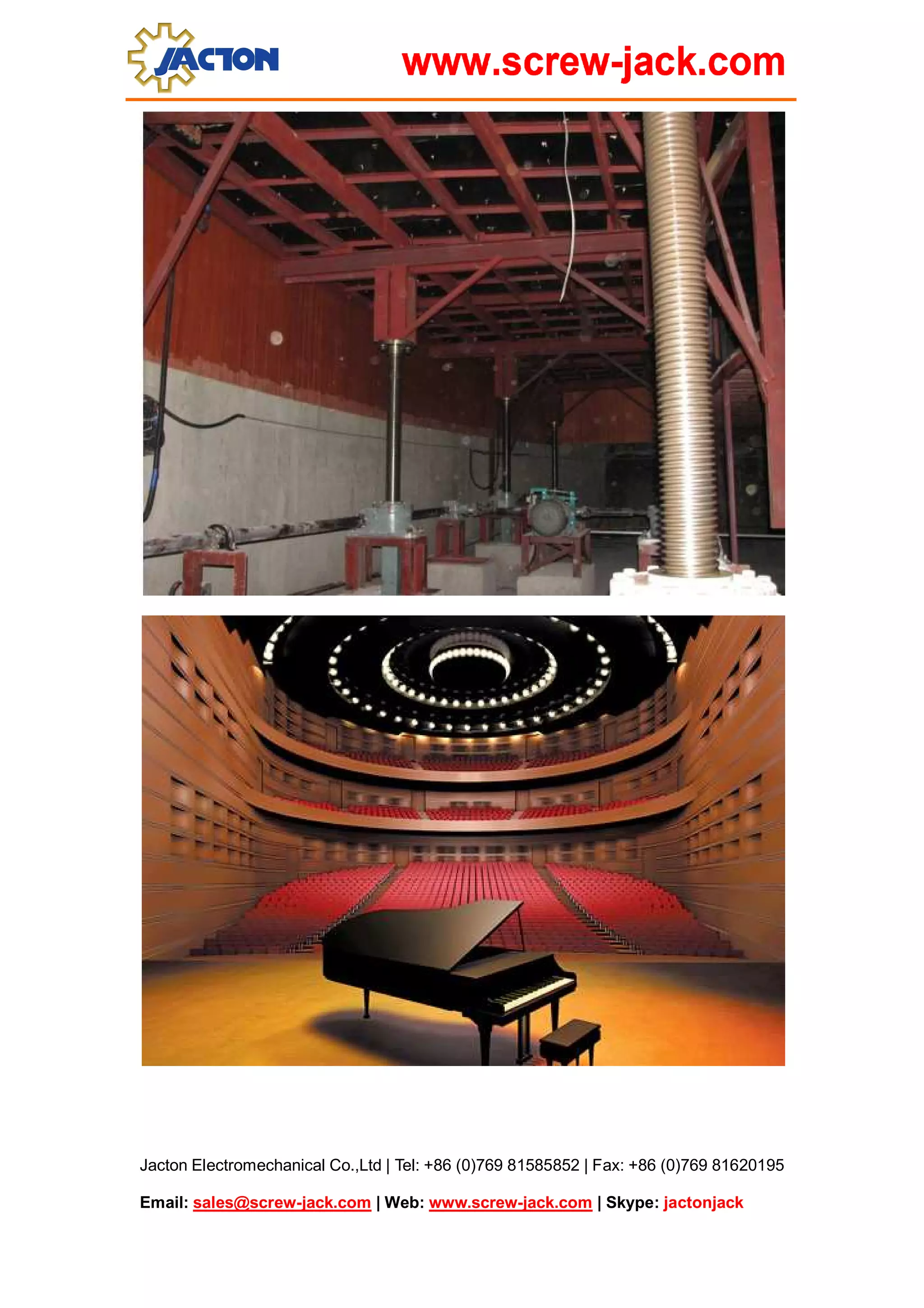 Theatre lifting stage jack, lift jack for stage, lift jacks theater ...