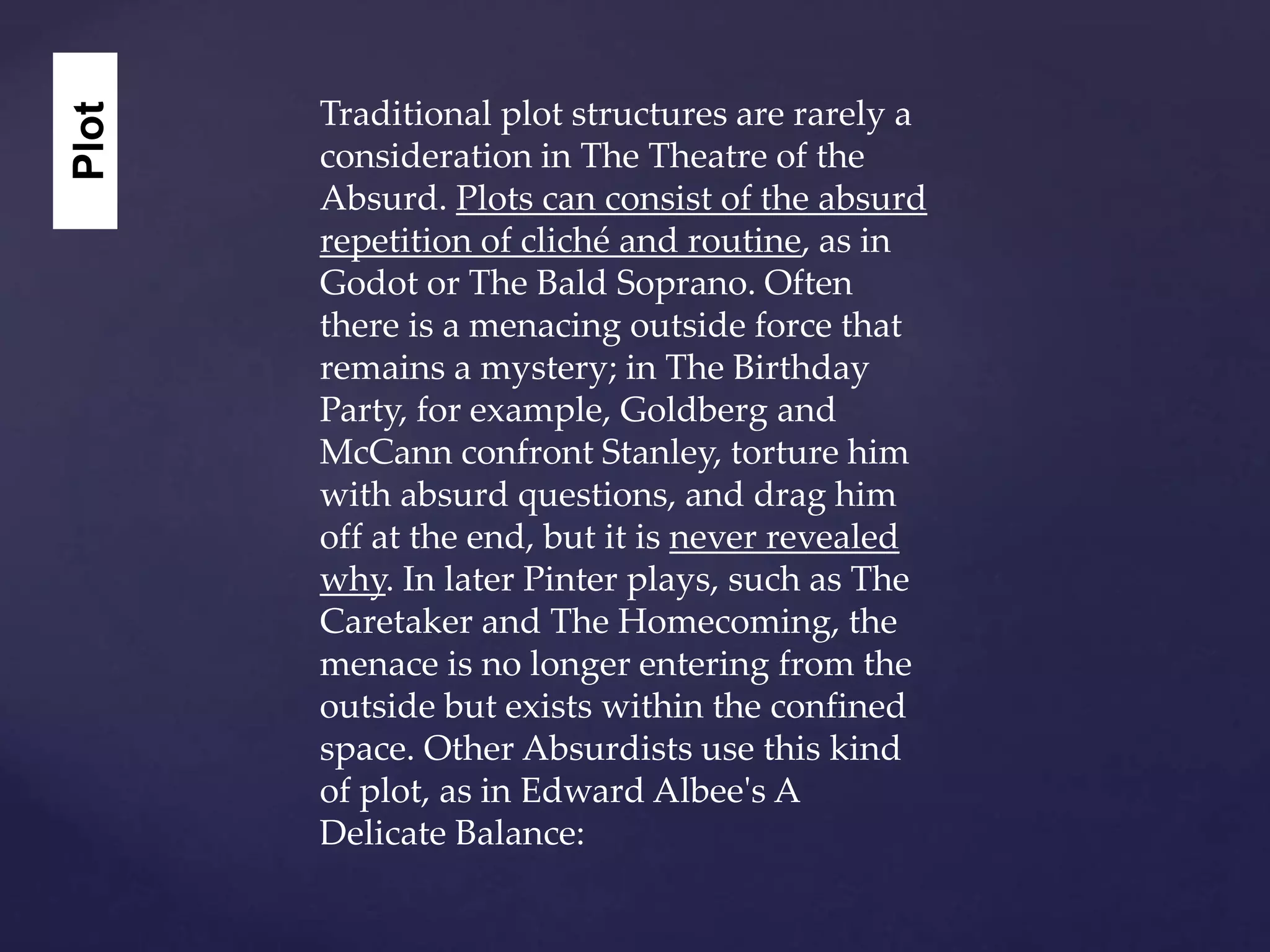 Theatre of the Absurd | PPTX