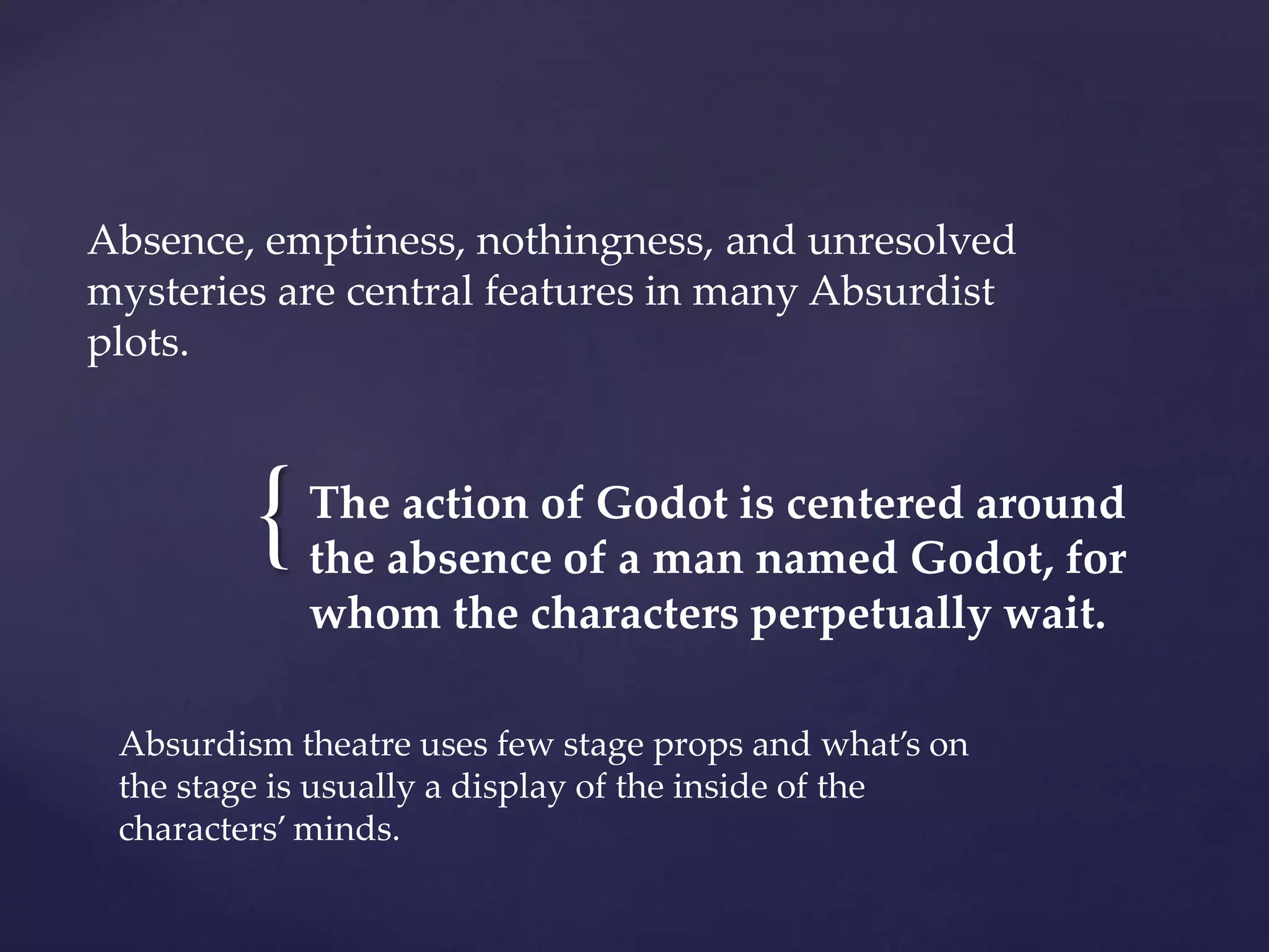 Theatre of the Absurd | PPTX