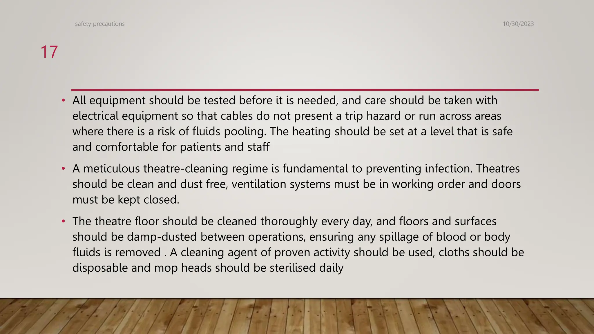 theatre safety .pptx | First Aid | Injuries
