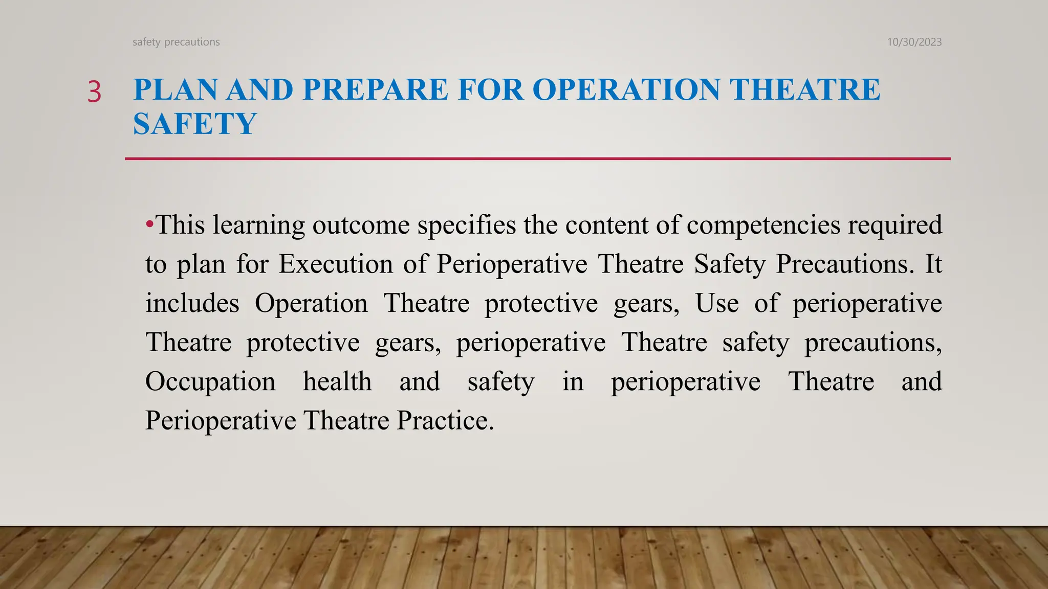 theatre safety .pptx | First Aid | Injuries