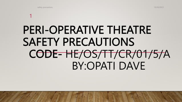 theatre safety .pptx | First Aid | Injuries