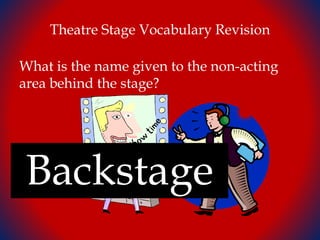 Theatre stages and_terms | PPTX