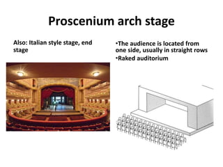 Theatre stage types | PPTX