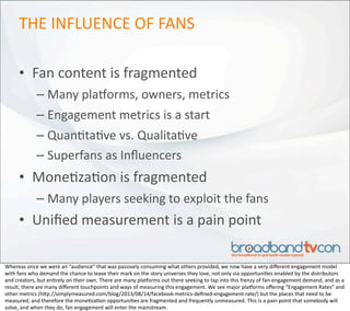 THE ERA OF FAN-POWERED MEDIA | PPT