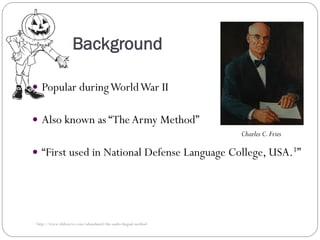 The audio lingual method | PDF