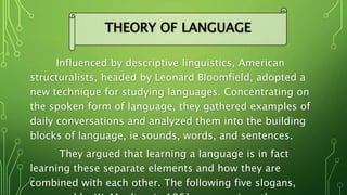 The Audio-Lingual Method | PPTX