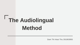 The Audiolingual Method.pdf