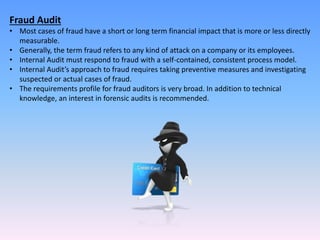 The Audit Fields | PPTX