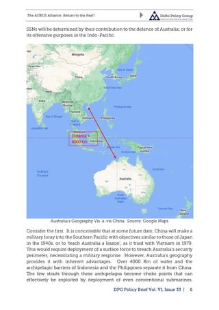 The aukus alliance return to the past | PDF