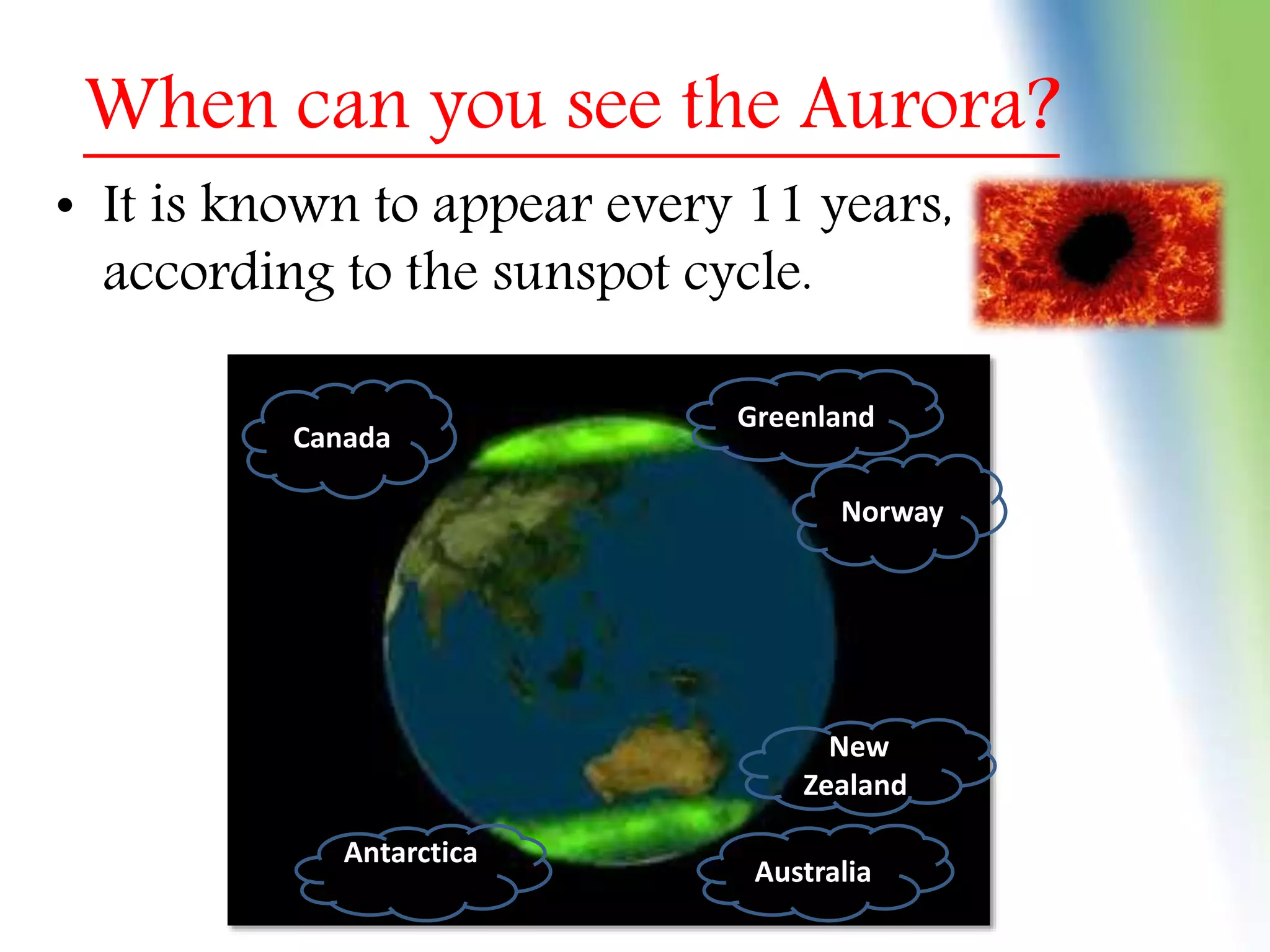 The aurora and atomic physics | PPT