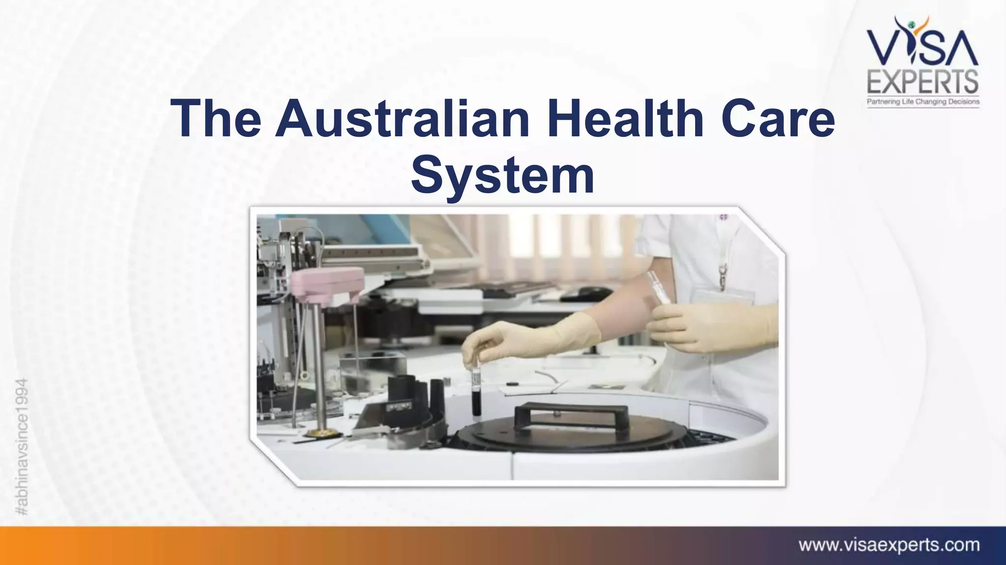 The Australian Health Care System | PPTX