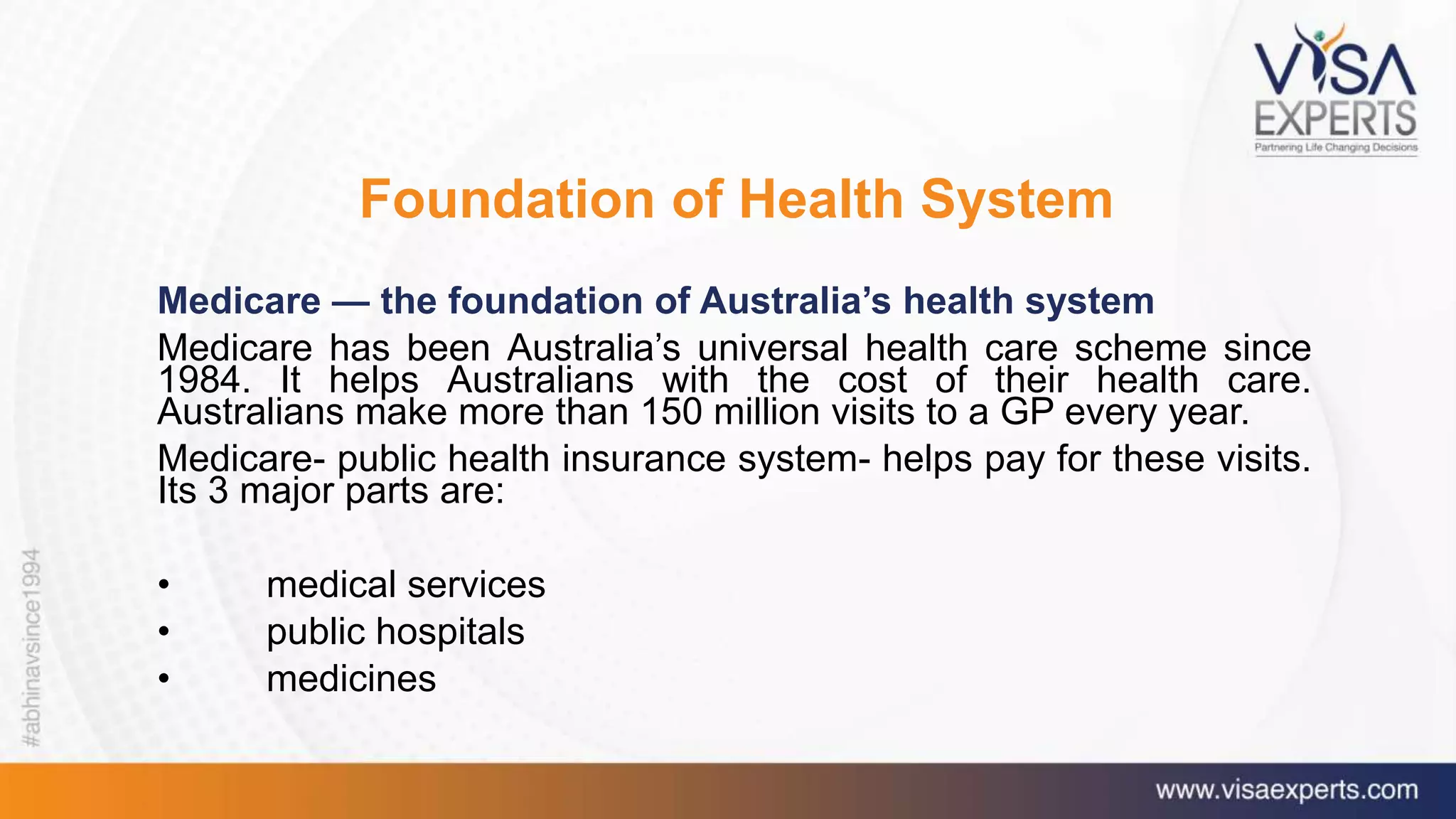 The Australian Health Care System | PPTX