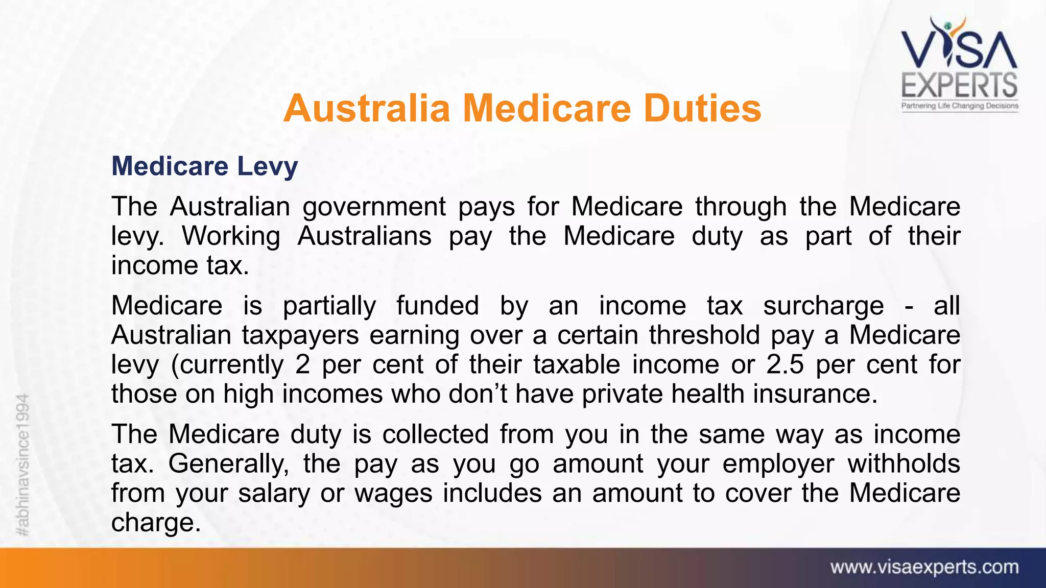 The Australian Health Care System | PPTX