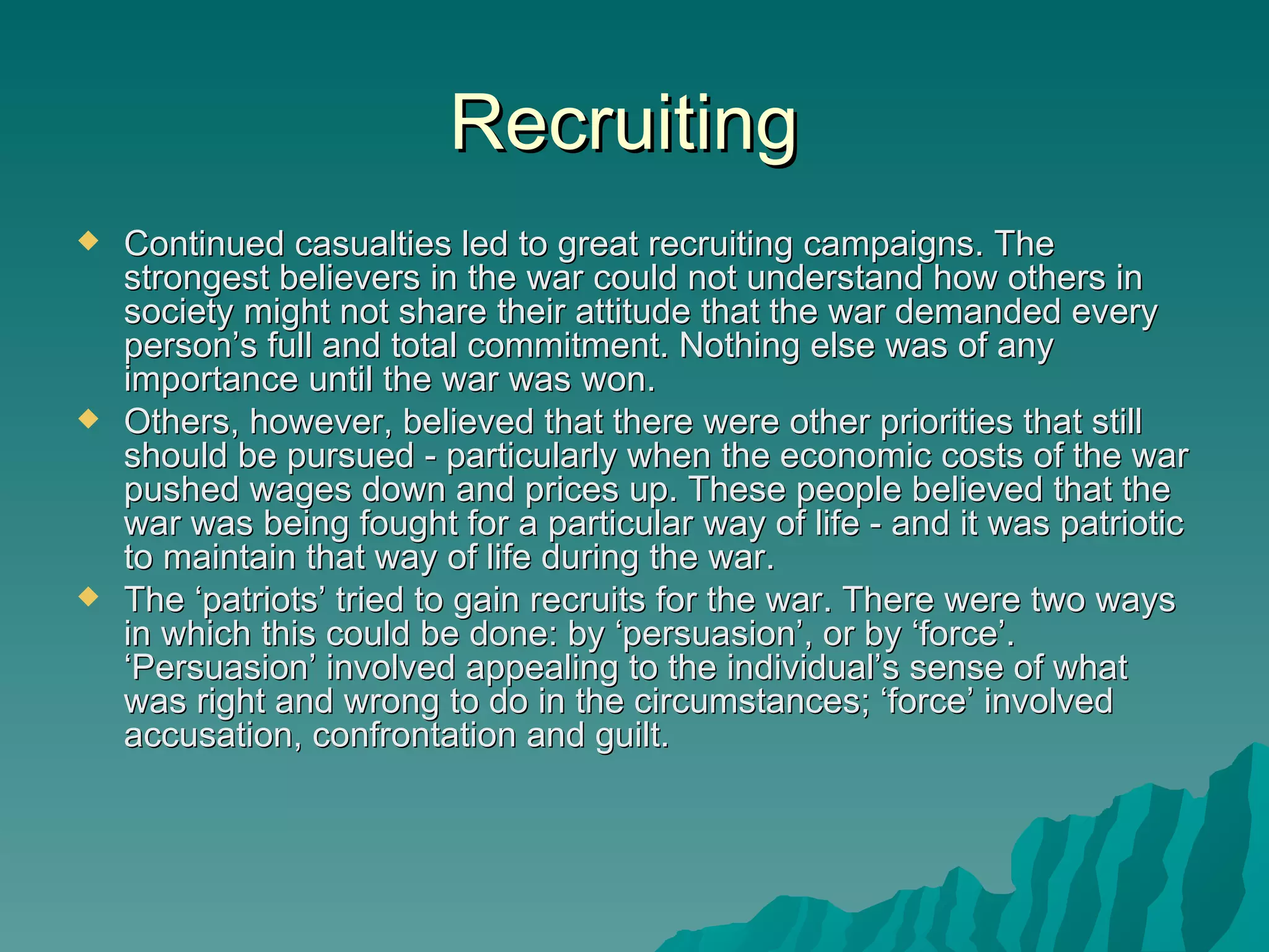 The australian home front | PPT