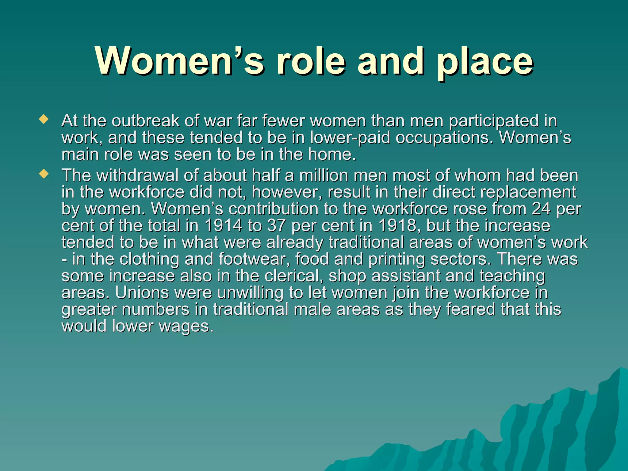 The australian home front | PPT