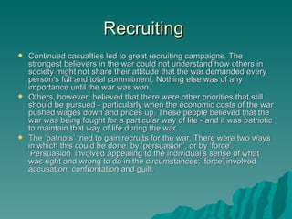 The australian home front | PPT