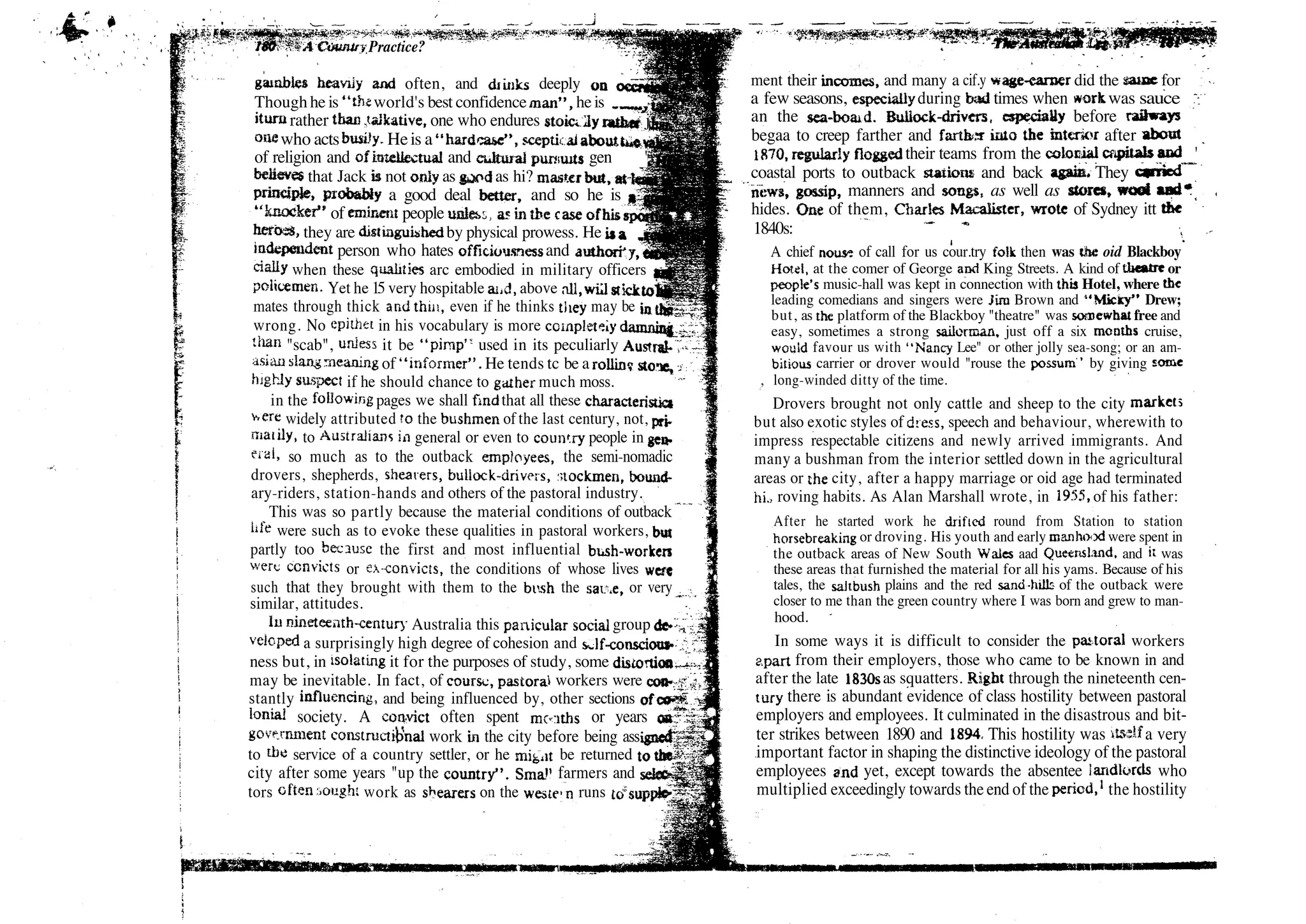 The Australian Legend by Russel Ward | PPT