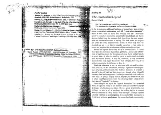 The Australian Legend by Russel Ward | PPT