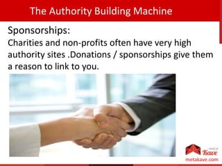 The authority building machine | PPT