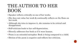 The author to her book | PPTX