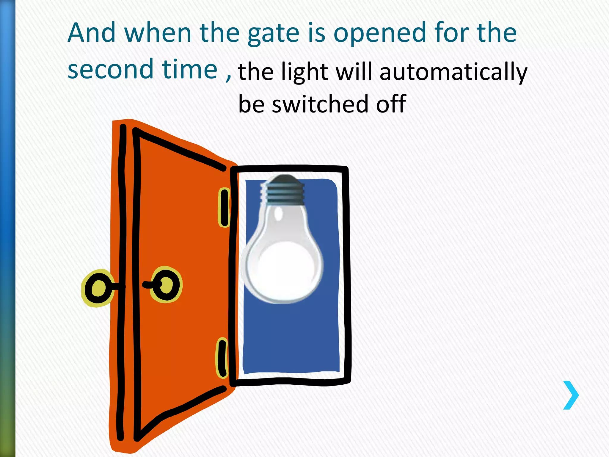 The automatic door light switch | PPT