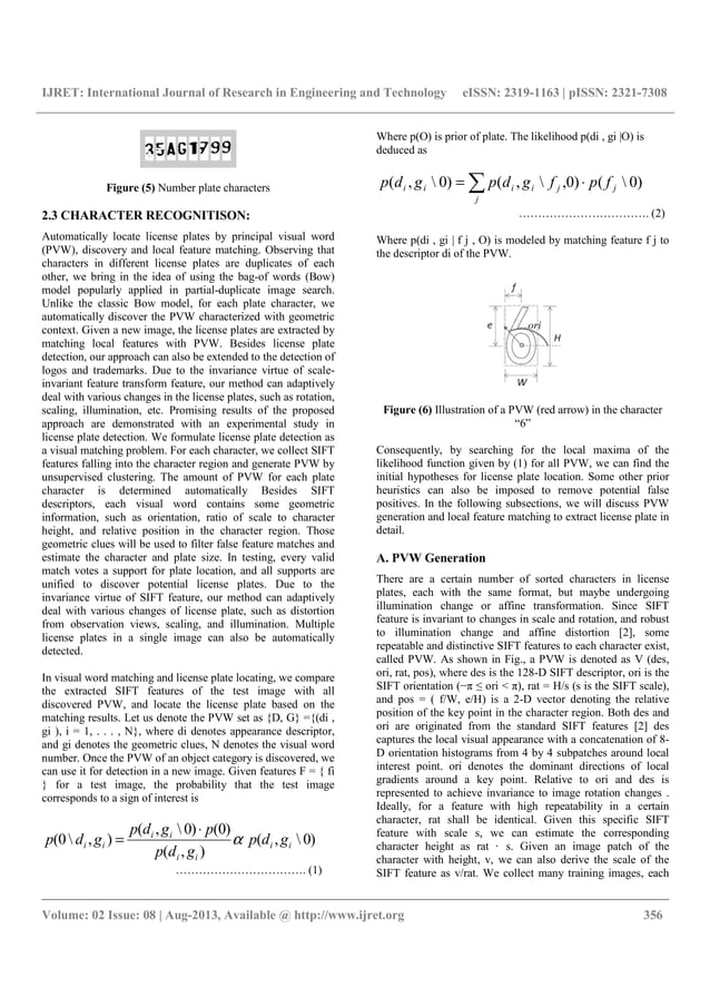 The automatic license plate recognition(alpr) | PDF