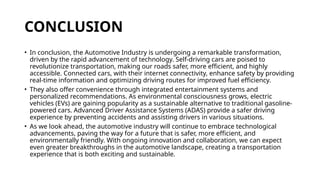 The Automotive Industry: Embracing Technological Advancements – Belrise ...