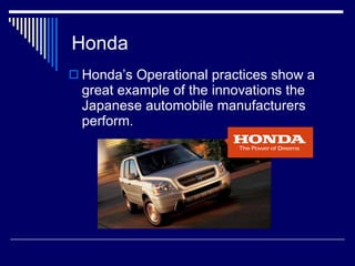 The automotive industry presentation | PPT