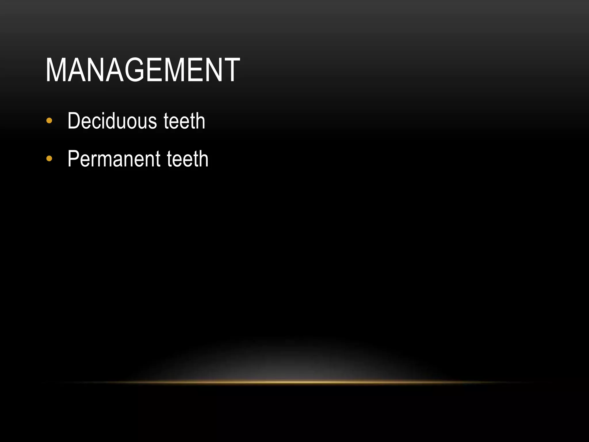 The avulsed tooth | PPTX