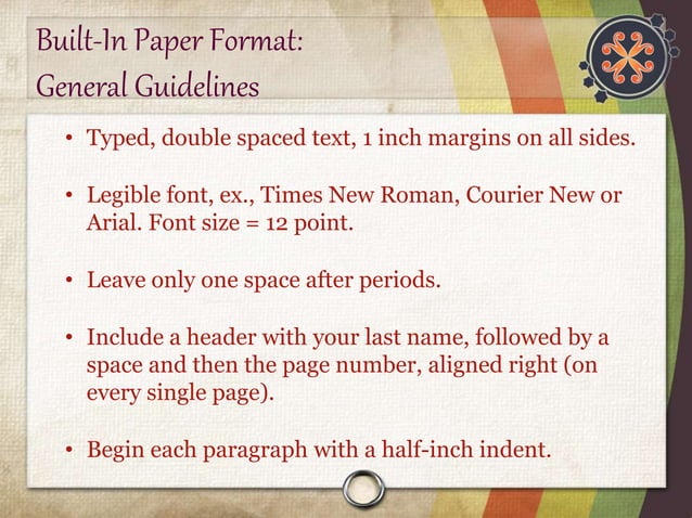 The Awesomeness of MLA Format | PPT