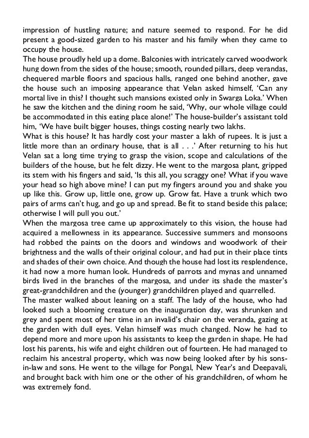 The Axe R.K. narayan by harsha asiwal | PDF