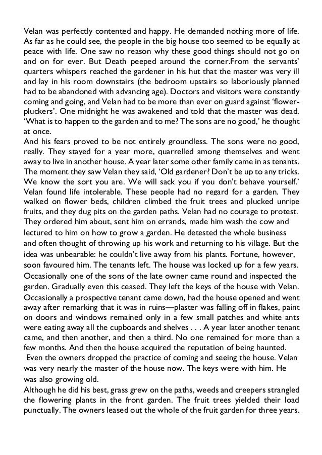 The Axe R.K. narayan by harsha asiwal | PDF