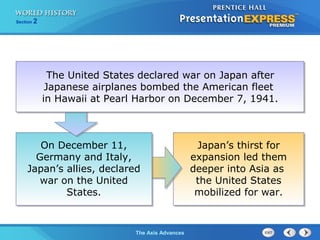 The axis advances wwii section 2 | PPT